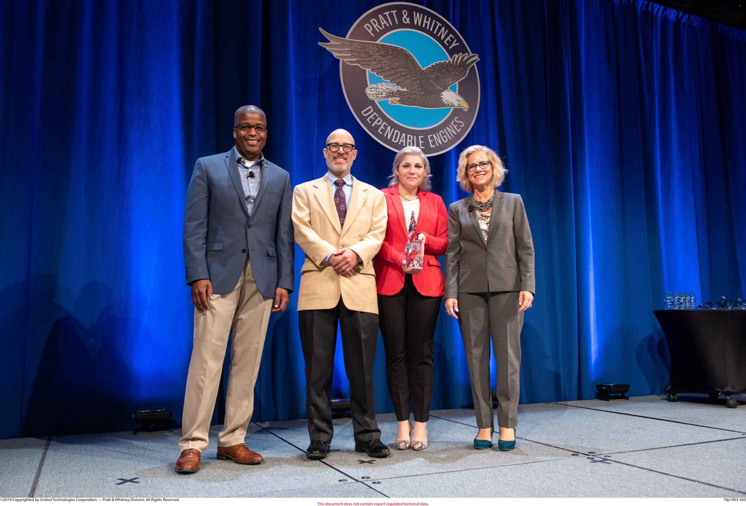 Pratt & Whitney Supplier Sustainability Award - Horst Engineering